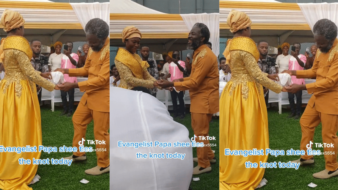 Evangelist Papa Shee marries girlfriend - Ghana Weekend