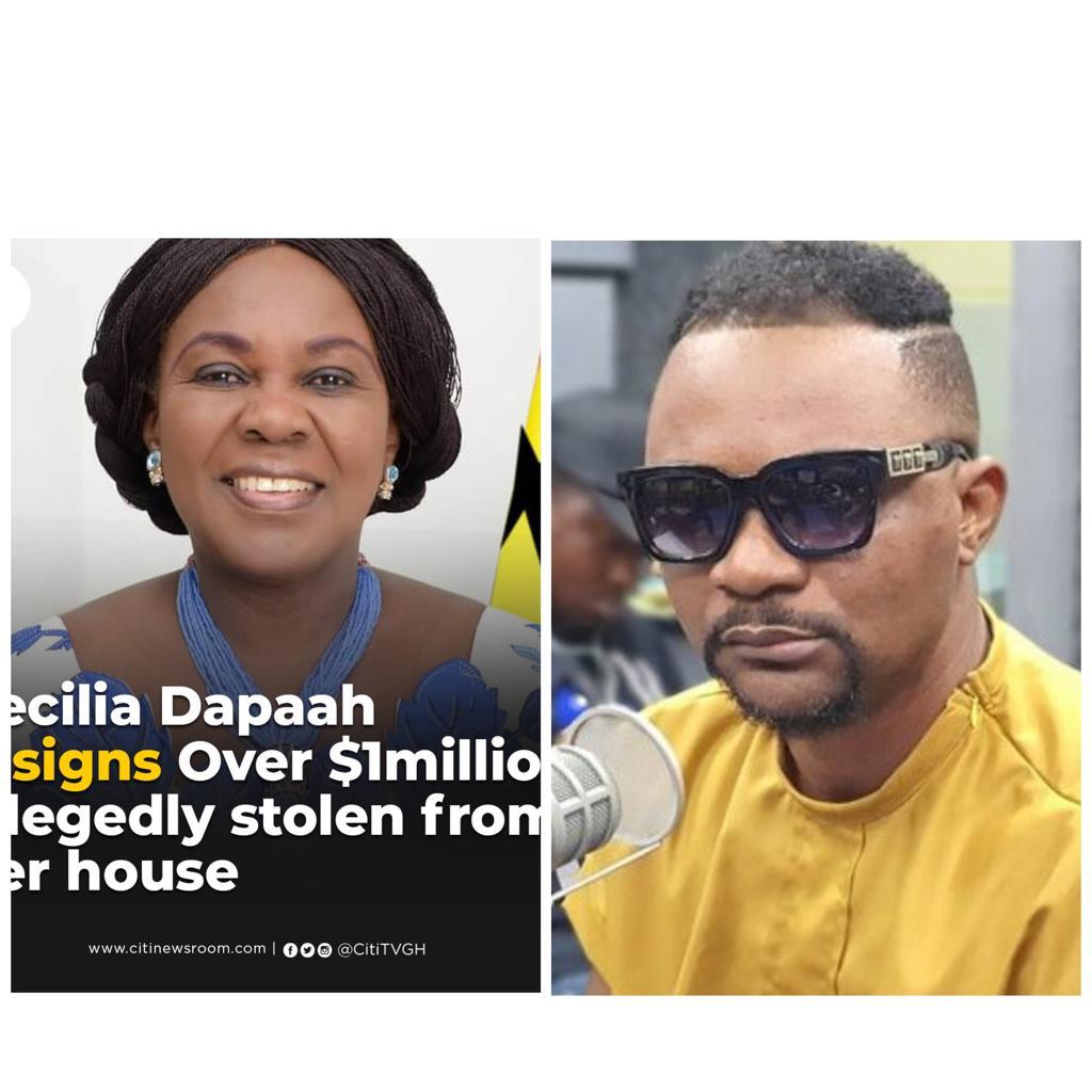 It's narrow-minded to think Cecilia Dapaah couldn't have $1M,she is not ...