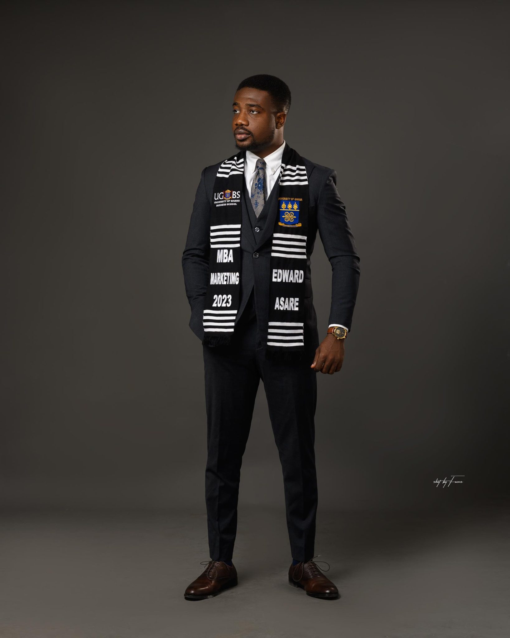 Edward Asare graduates from University of Ghana Business School with ...
