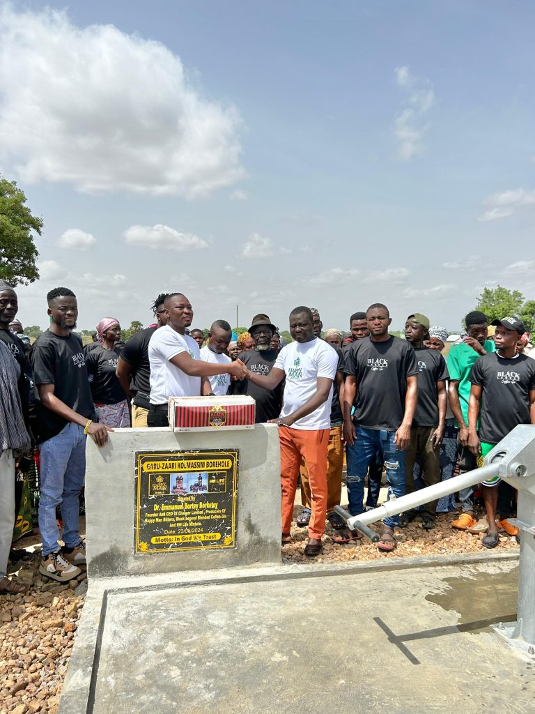 Dr Emmanuel Bortey Borketey commissions borehole, donates to orphanage ...
