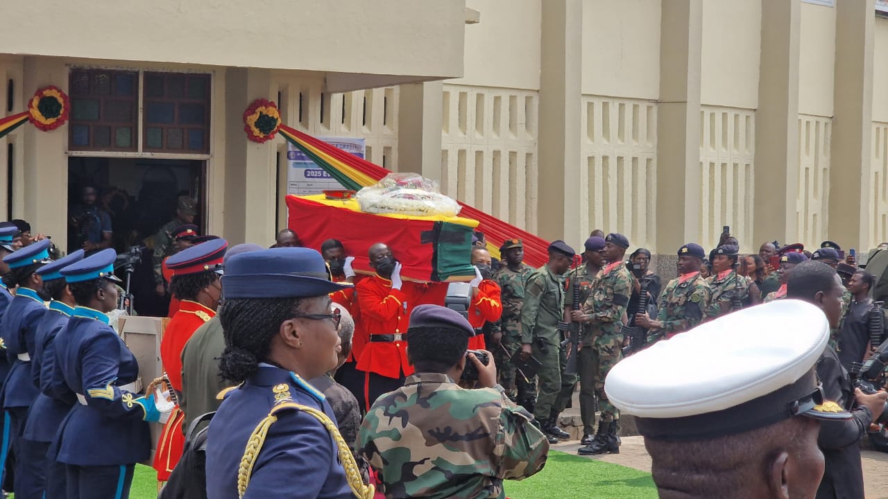Former CDS, Lt. Gen. Arnold Quainoo laid to rest [PHOTOS] - Ghana Weekend