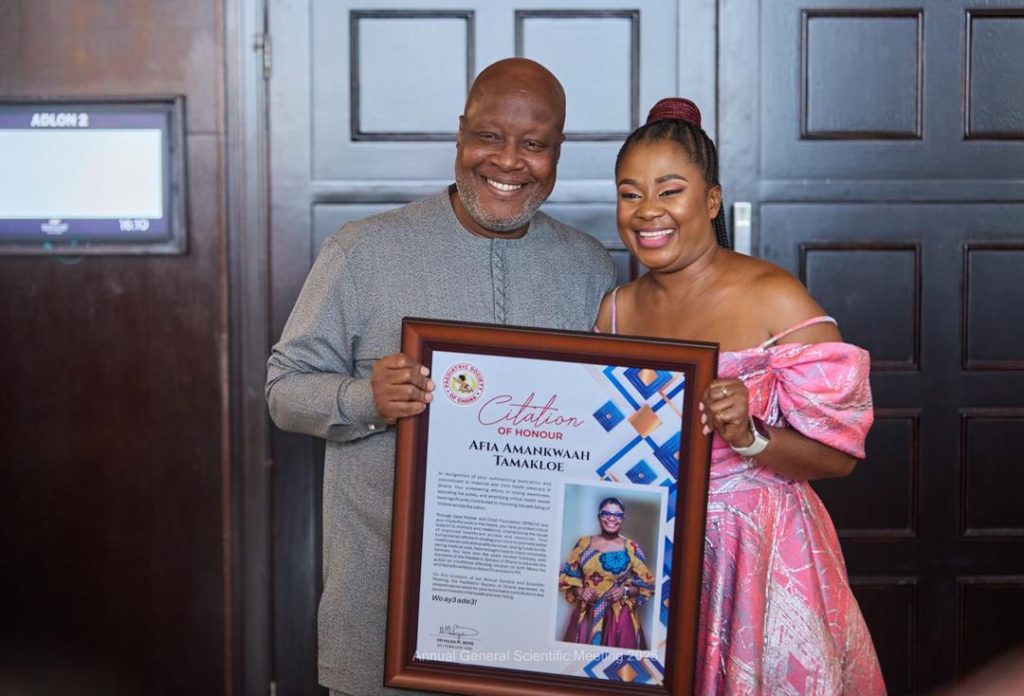 Kwami Sefa Kayi honored by paediatric society of Ghana for ...