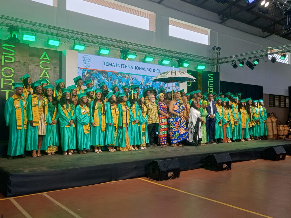 Ga Mantse graces Tema International School's graduation ceremony ...