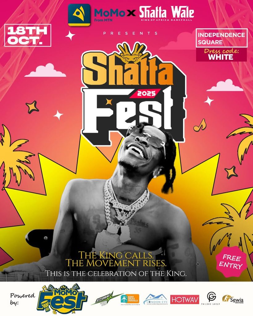 Shatta Wale to host free “ShattaFest x ShattaBration” concert on ...
