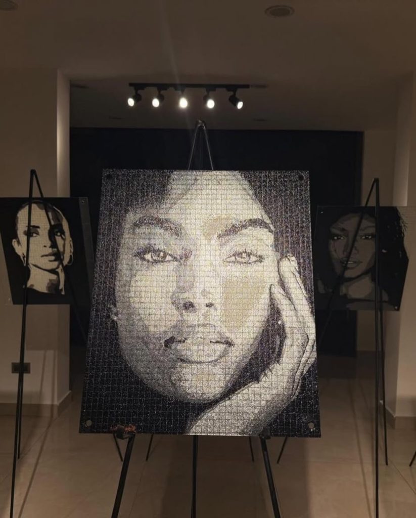 Yvette Nsiah: From Miss Universe Ghana to master of glass portraits ...